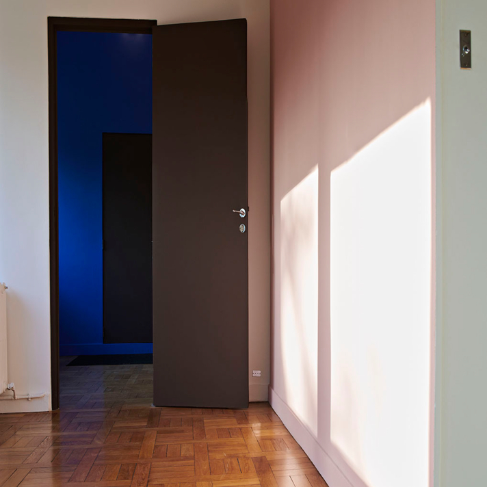 The villa Savoye in color