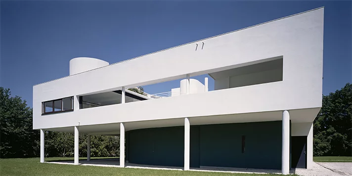 villa savoye elevation